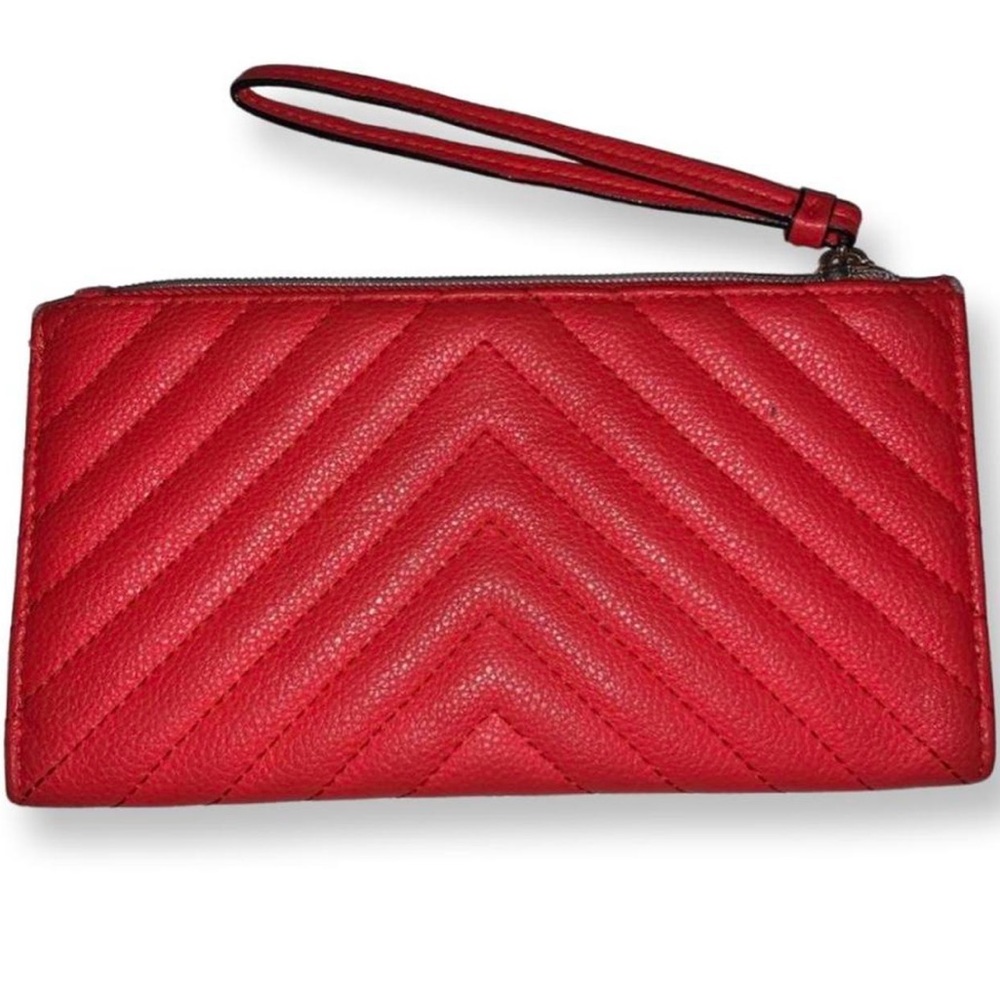 Light Red Victoria’s Secret Long Wallet, Lightly Used - Gem